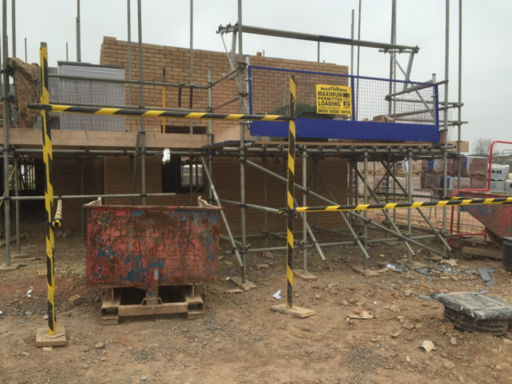 Loading Bay Gates - Montana Scaffolding
