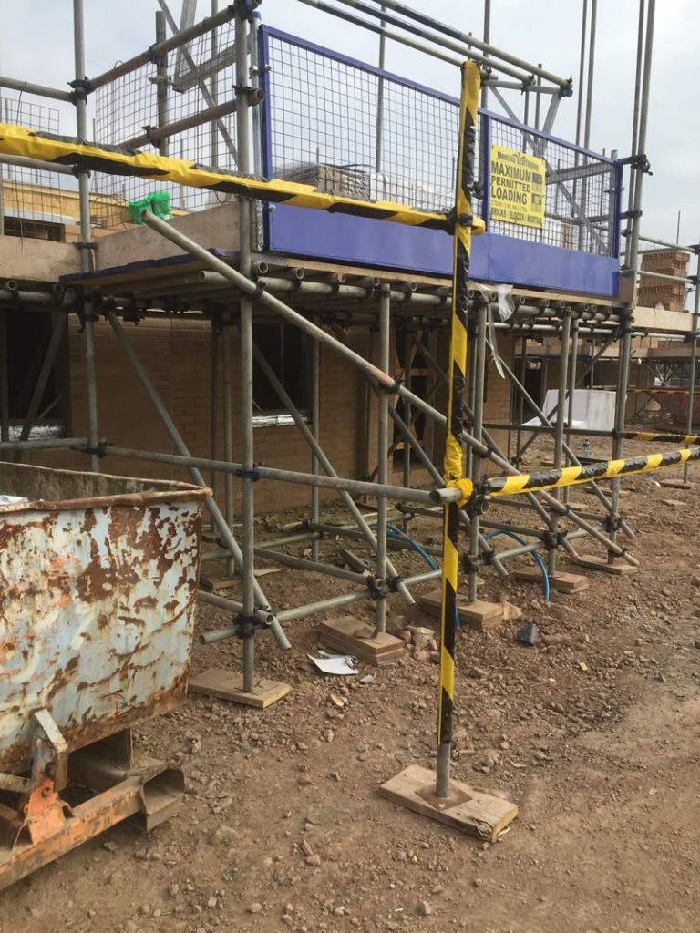 Loading Bay Gates - Montana Scaffolding