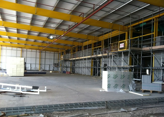 Morrison's Regional Distribution Centre, Bridgwater - Montana Scaffolding